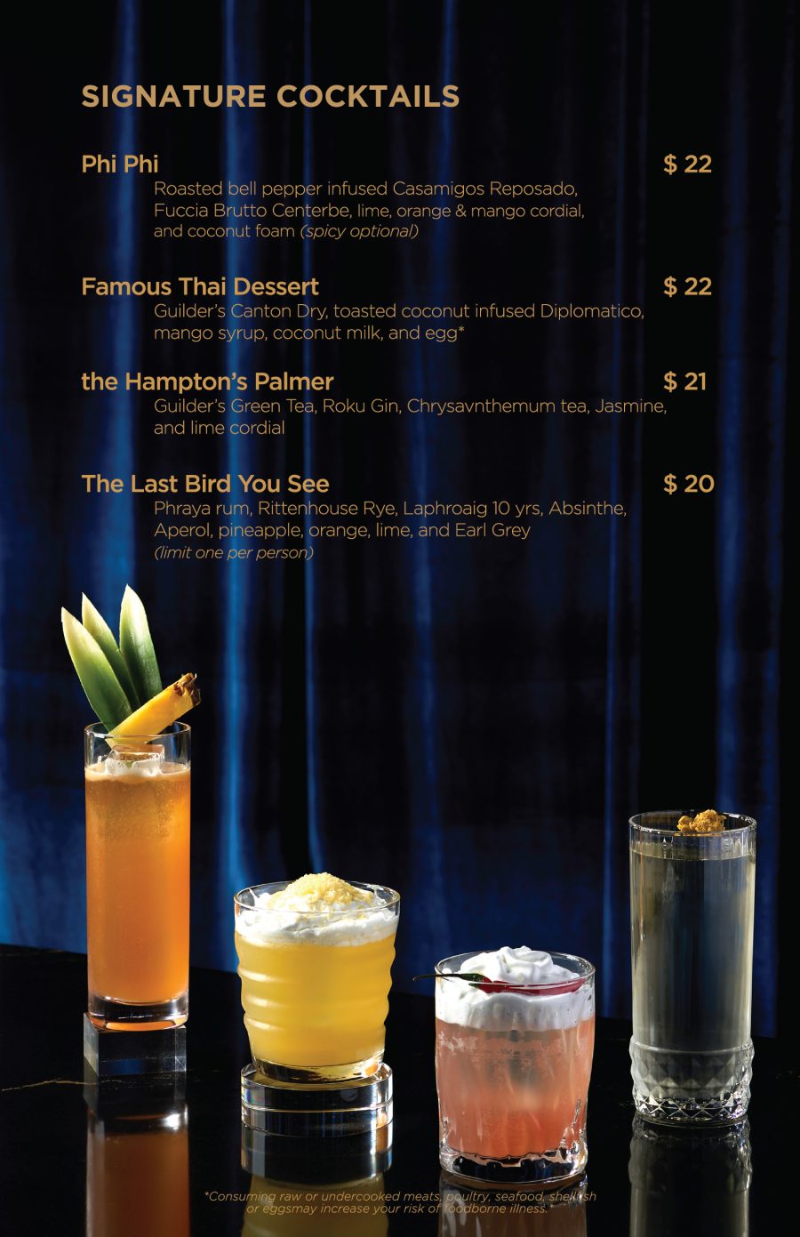 Full Service Bar & Cocktails | SaiTong Thai Restaurant NYC