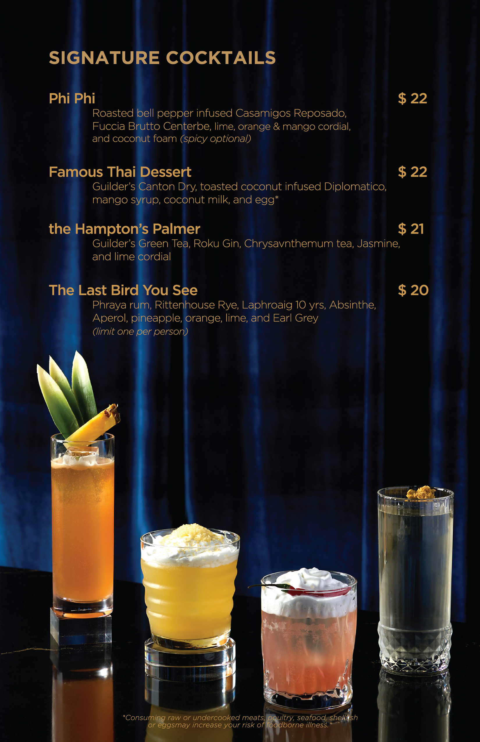 Full Service Bar & Cocktails | SaiTong Thai Restaurant NYC